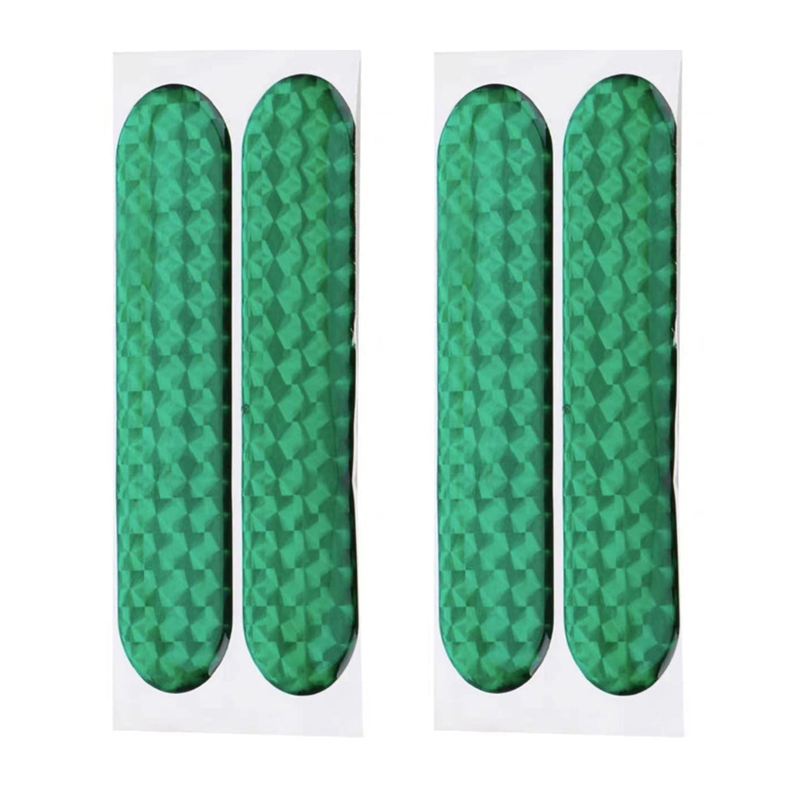 Dbuoem 4Pcs/Set Car Reflective Sticker 3D Self-adhesive Safety Warning ...