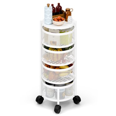 Hommoo Multipurpose Kitchen Storage Rack, Kitchen Baker’s Rack with ...
