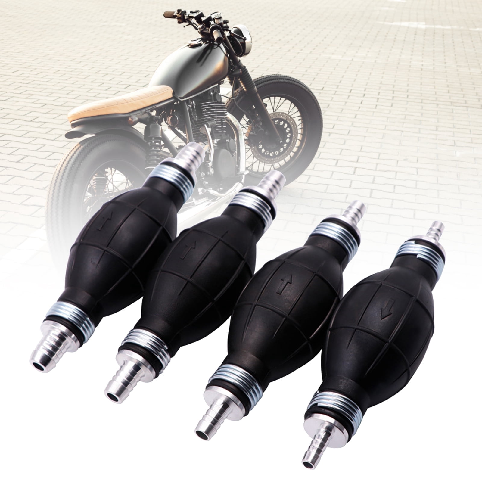Dbuoem 8mm Fuel Hand Pump Universal High Durability One way Valve ...