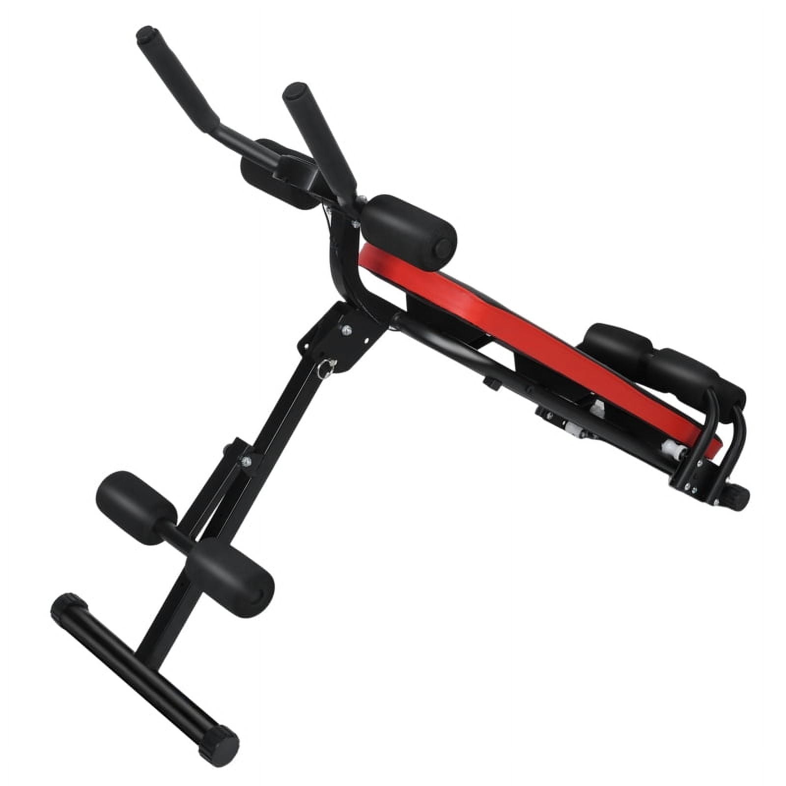 Dbuoem Ab Workout Bench,Ab Workout Equipment,Adjustable Ab Machine Full ...