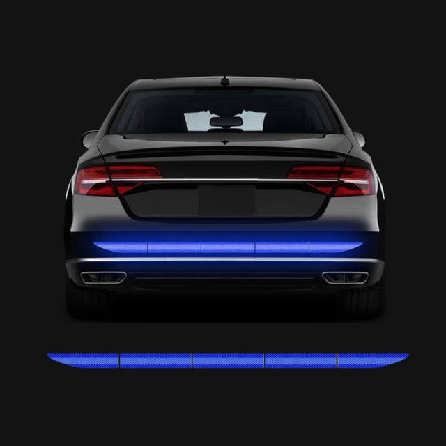 Dbuoem Car Trunk Reflective Stripes,Rear Trunk Fender Back Warning ...