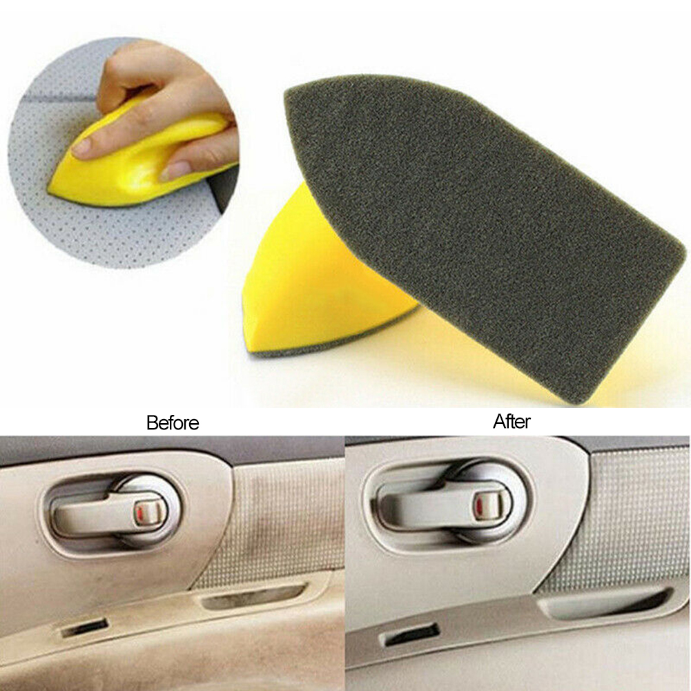 Dbuoem Felt Car Interior Leather Seat Cleaning Brush Washing Tool ...