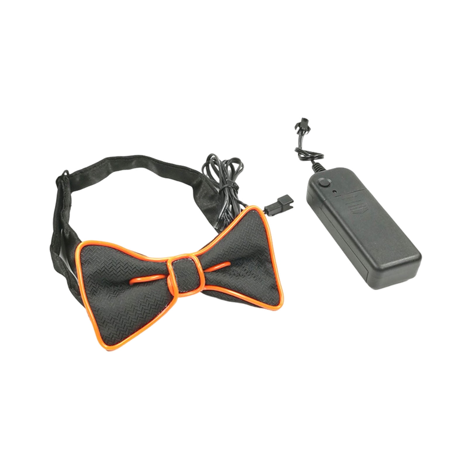 Dbuoem Luminous Necktie Detachable Design Glowing Bow Tie Masquerade ...