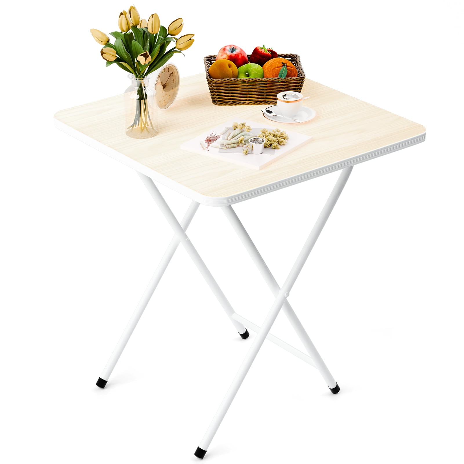 Dbuoem Outdoor Folding Table,Mahjong Table Stainless Steel Legs,TV ...