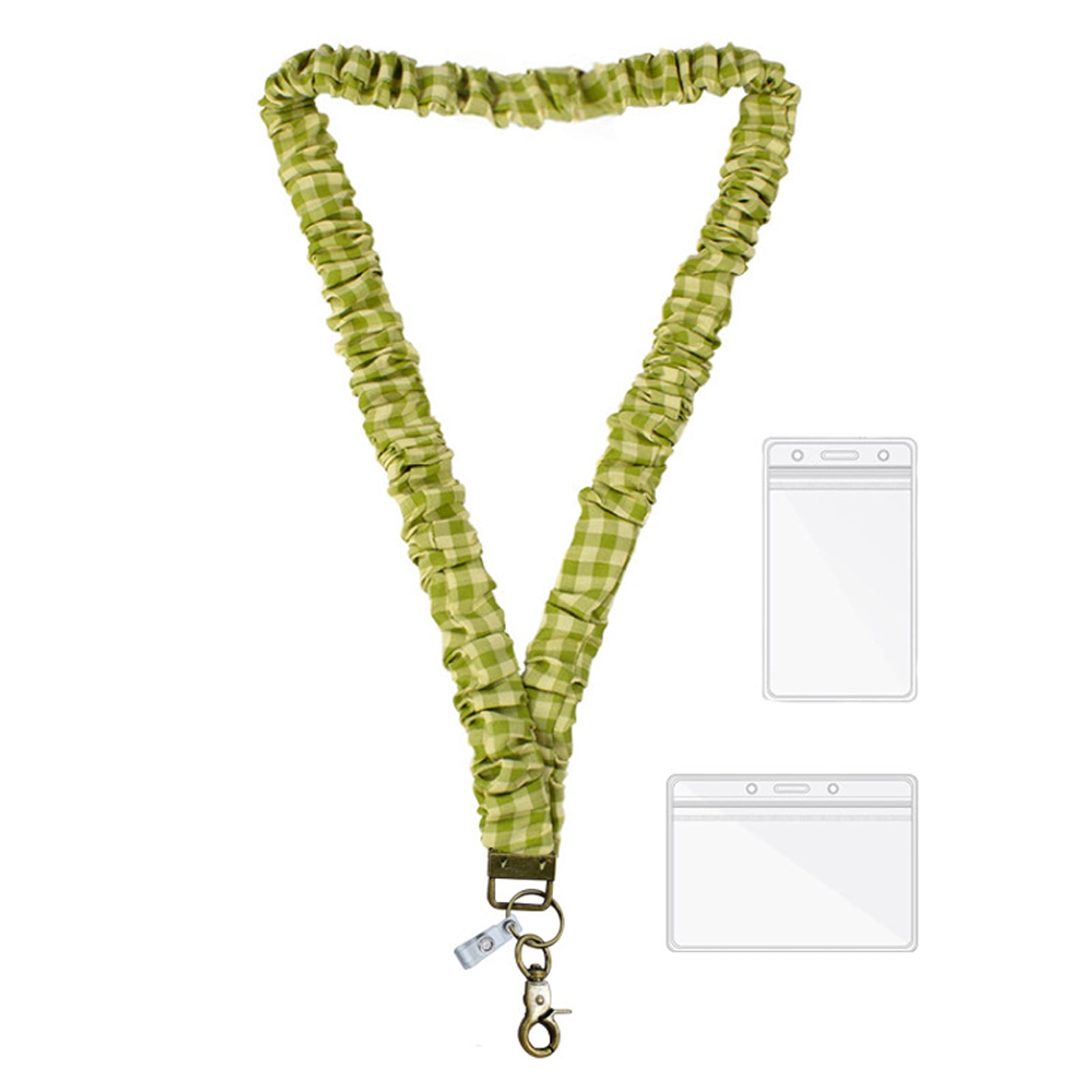 Dbuoem Retractable Elastic Lanyard Set Stretchy Scrunchie Style Neck ...