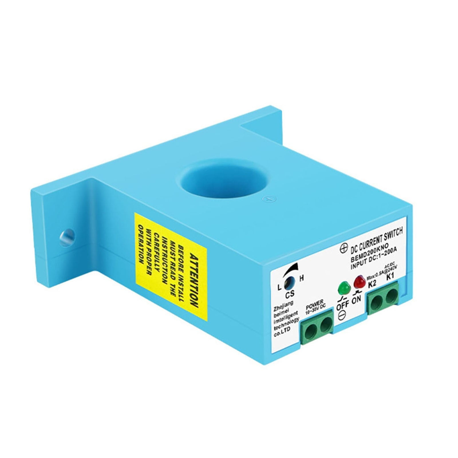 Dc 1-200A Overload Protection Current Relay Current Transformer Induction Switch Nc YIWEI ...