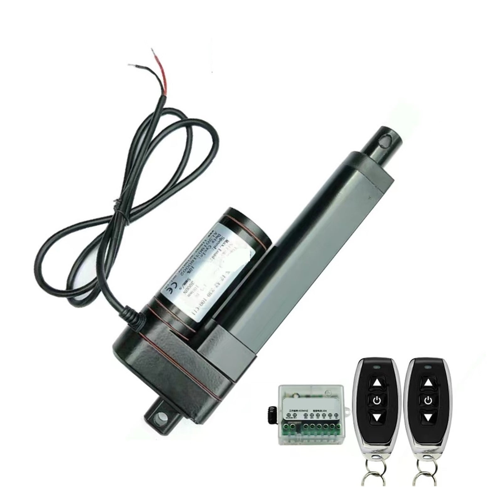 Dc 12/24V Electric Linear Actuator Cylinder Lift Maximum Push/pull Up ...