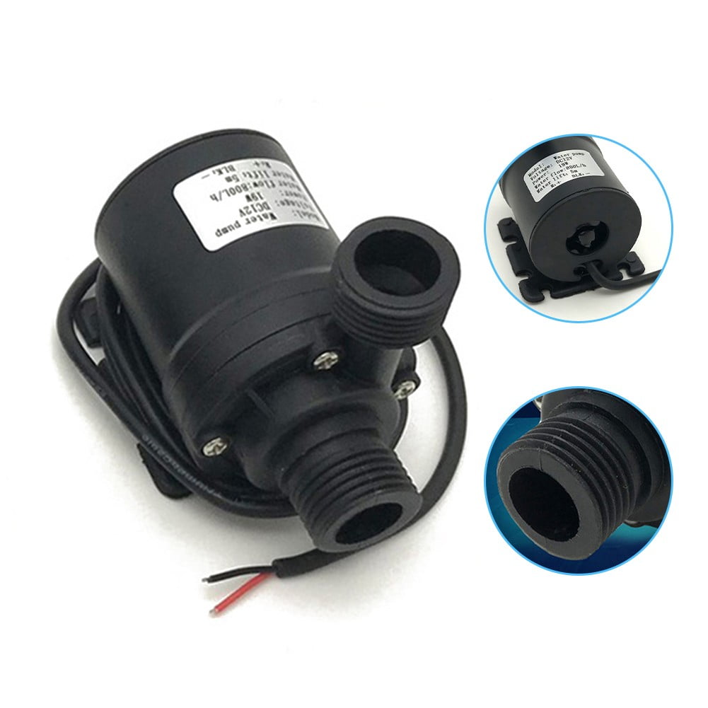 Dc 12V 24V Brushless Submersible Water Pump For Fountain Pool Solar ...