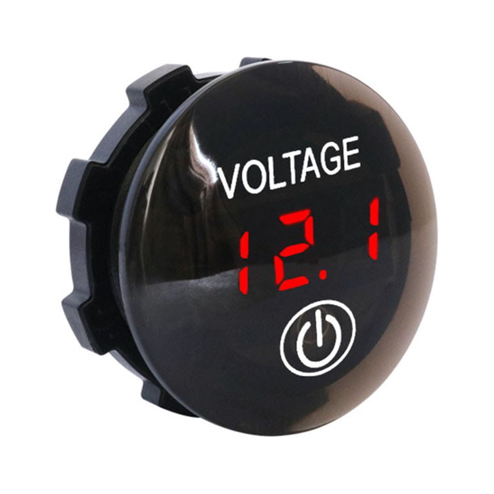 Dc 12V-24V Led Panel Digital Voltage Volt Meter Display Voltmeter ...