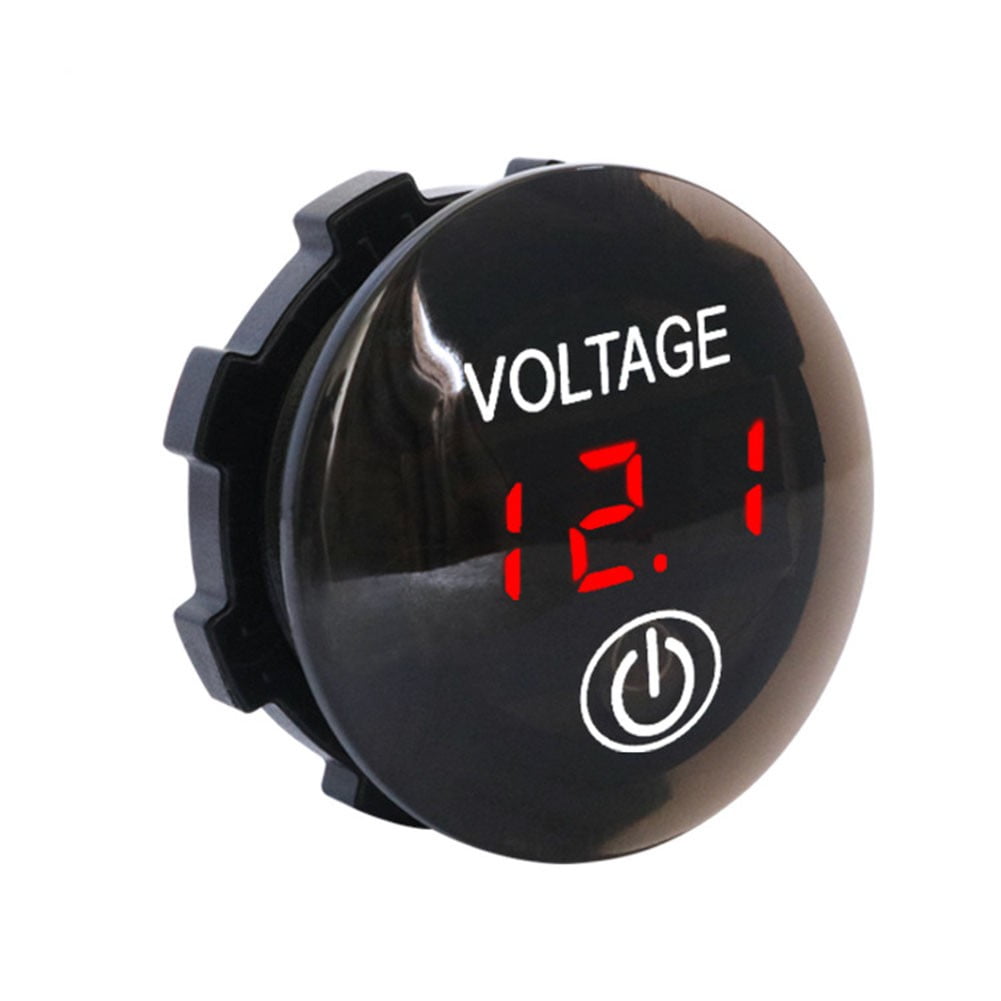 Dc 12V-24V Led Panel Digital Voltage Volt Meter Display Voltmeter ...