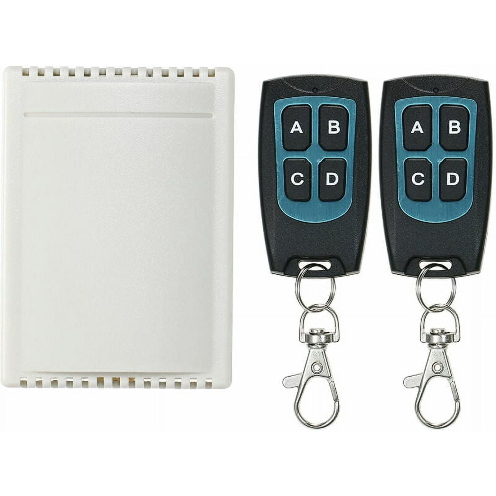 Dc 12V 4Ch Channel 433Mhz Wireless Rf Switch Long Range Wireless Remote ...