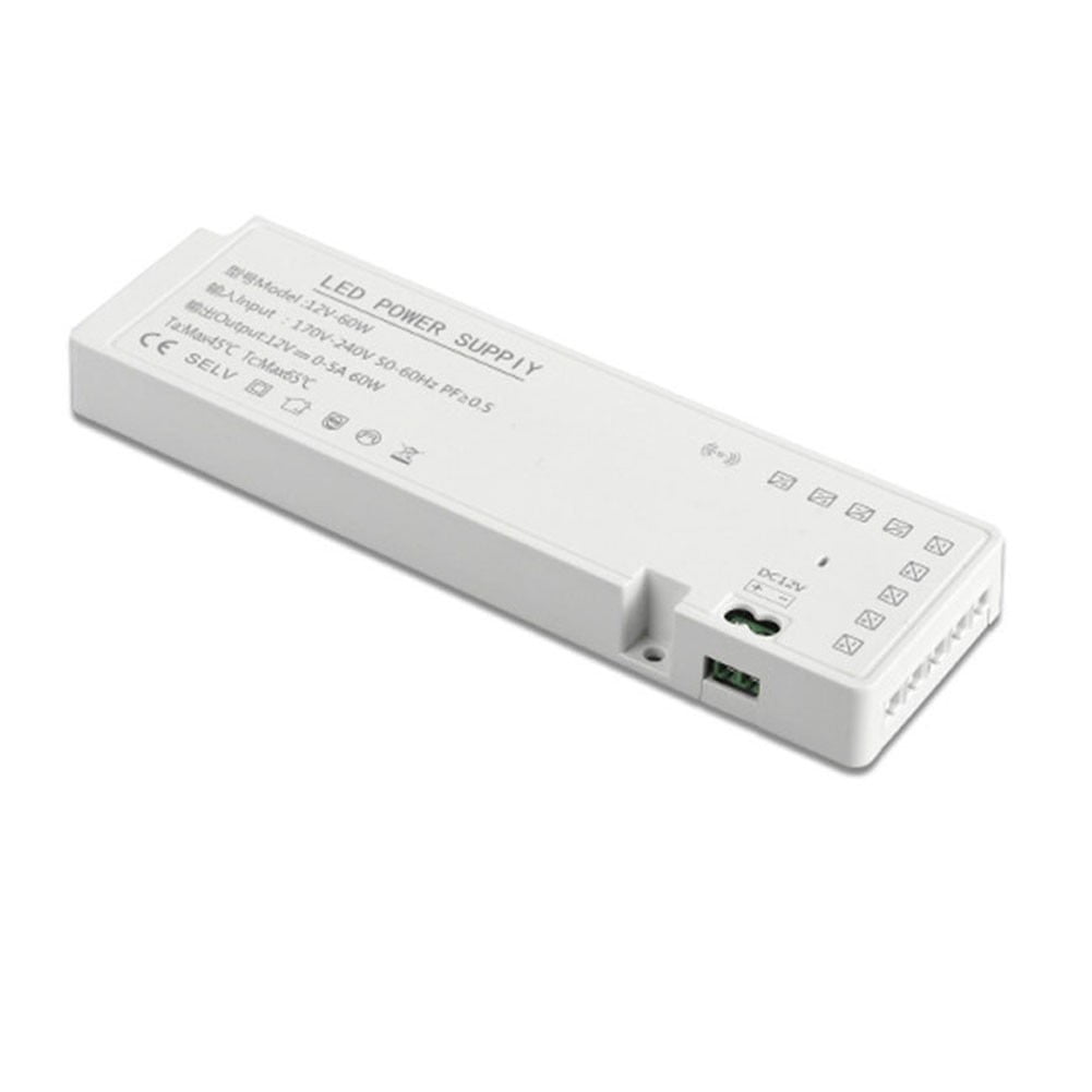 Dc 12V Lighting Transformer Led Cabinet Light Power Driver 24W-150W 60W ...