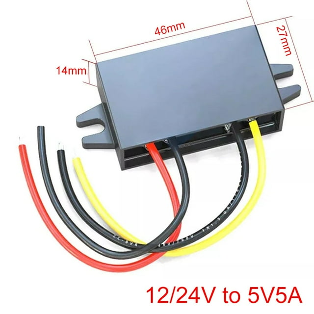 Dc 12V to 5V 3A 5A 10A 5 Volts Voltage Reducer Step-Down Power ...