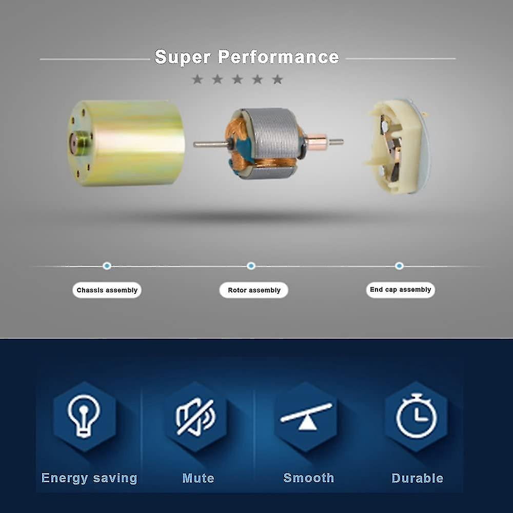 Dc 12v 100rpm Gear Motor High Torque Electric Mini Speed Reduction ...