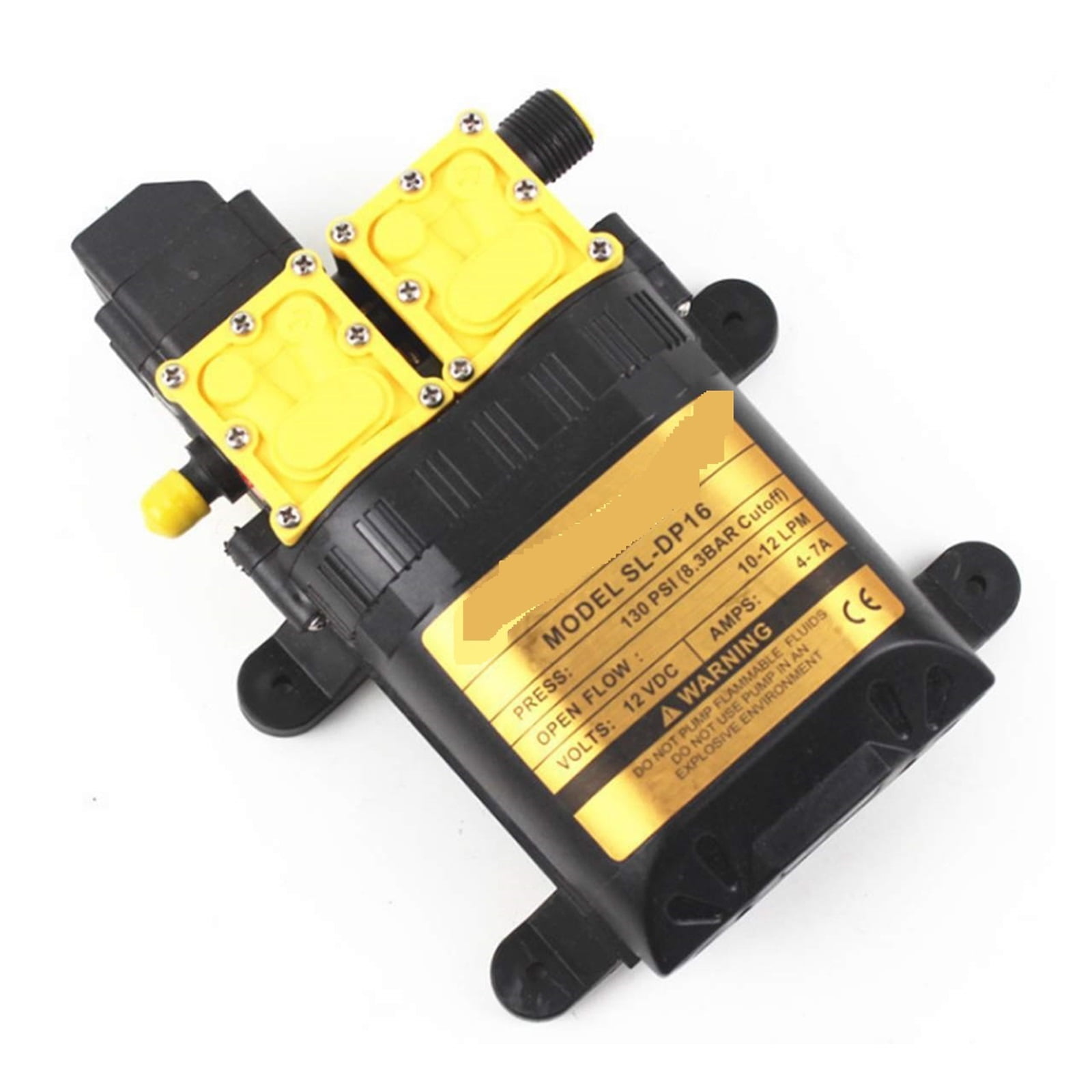 Dc 12v 125psi 9l/min Agricultural Electric Water Pump Dual Power Pump ...