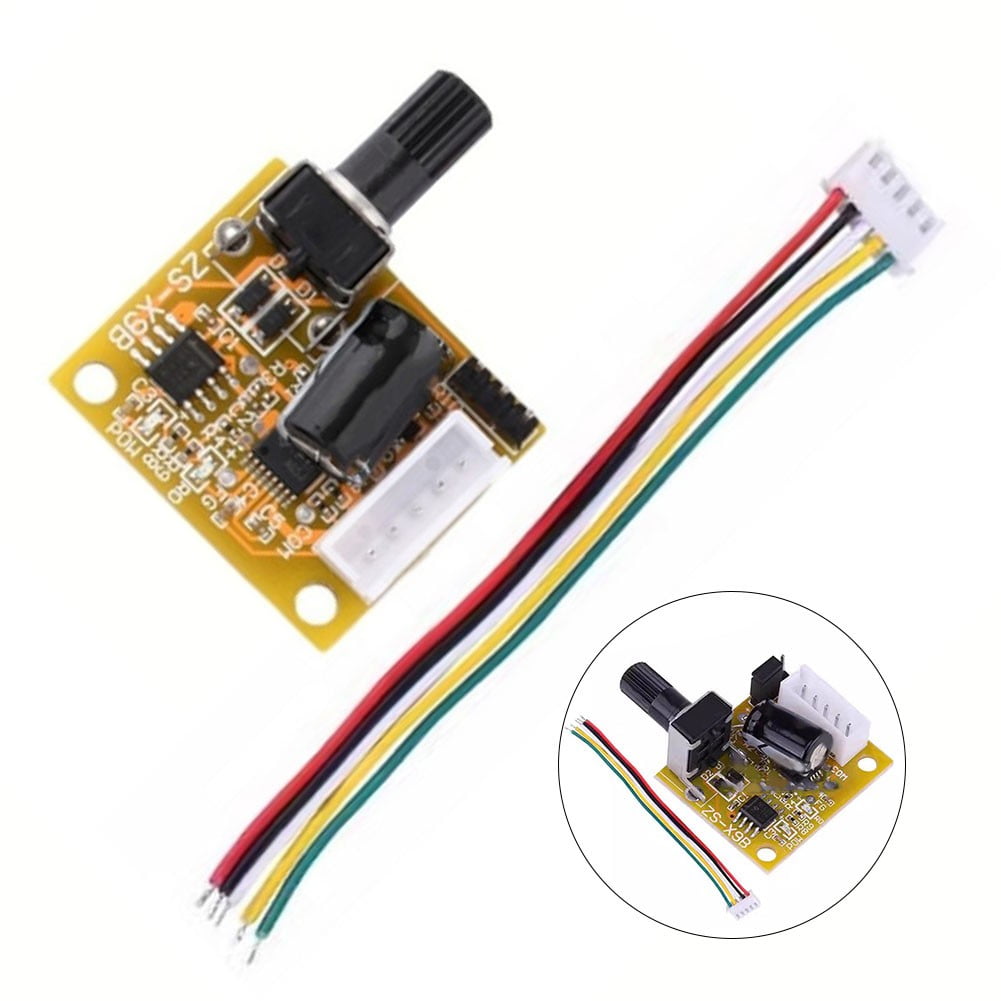 Dc 5V-12V 15W Bldc 3-Faz Three-Phase Brushless Motor Driver Module ...
