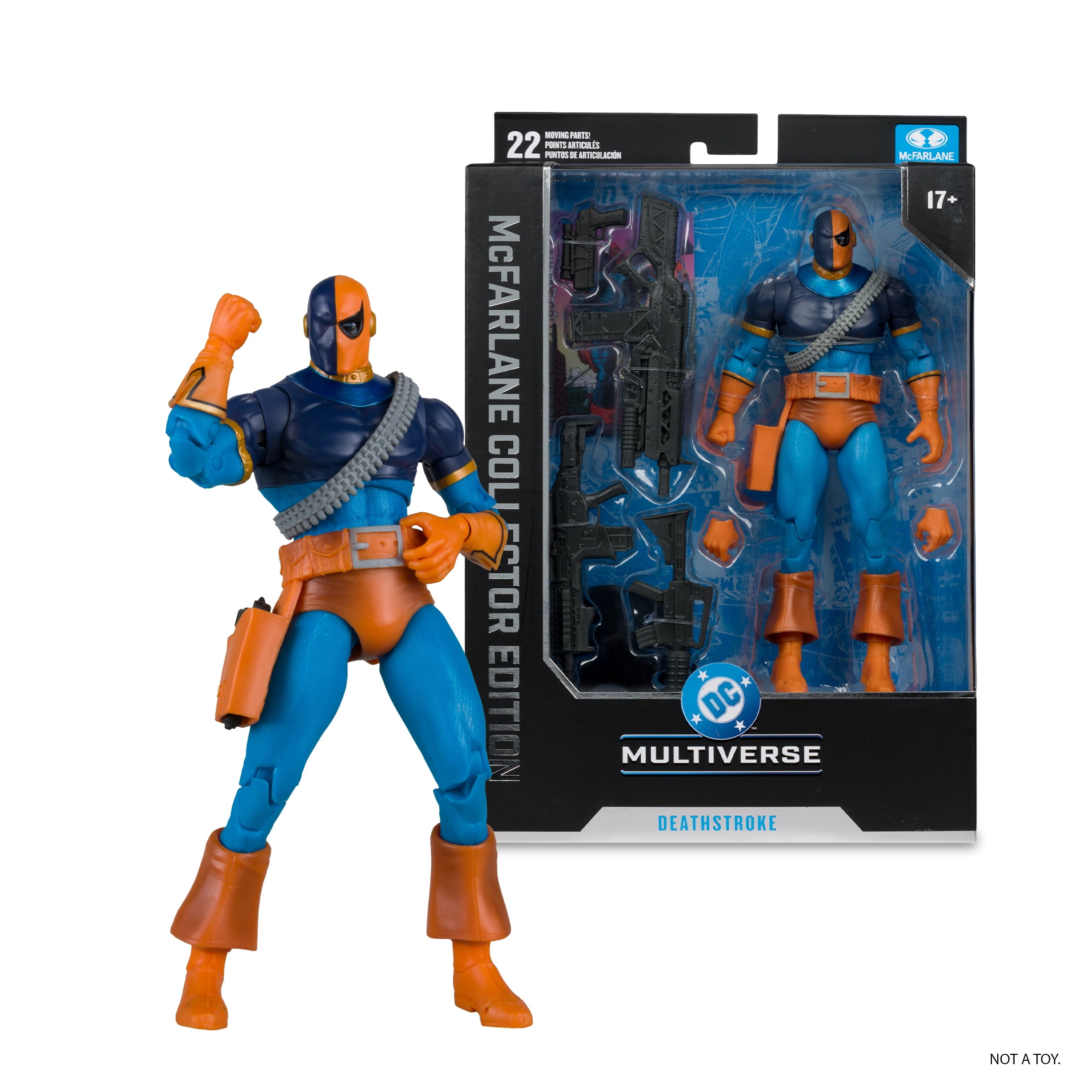 Deathstroke (Deathstroke The Terminator) 7" Figure Collector Edition ...