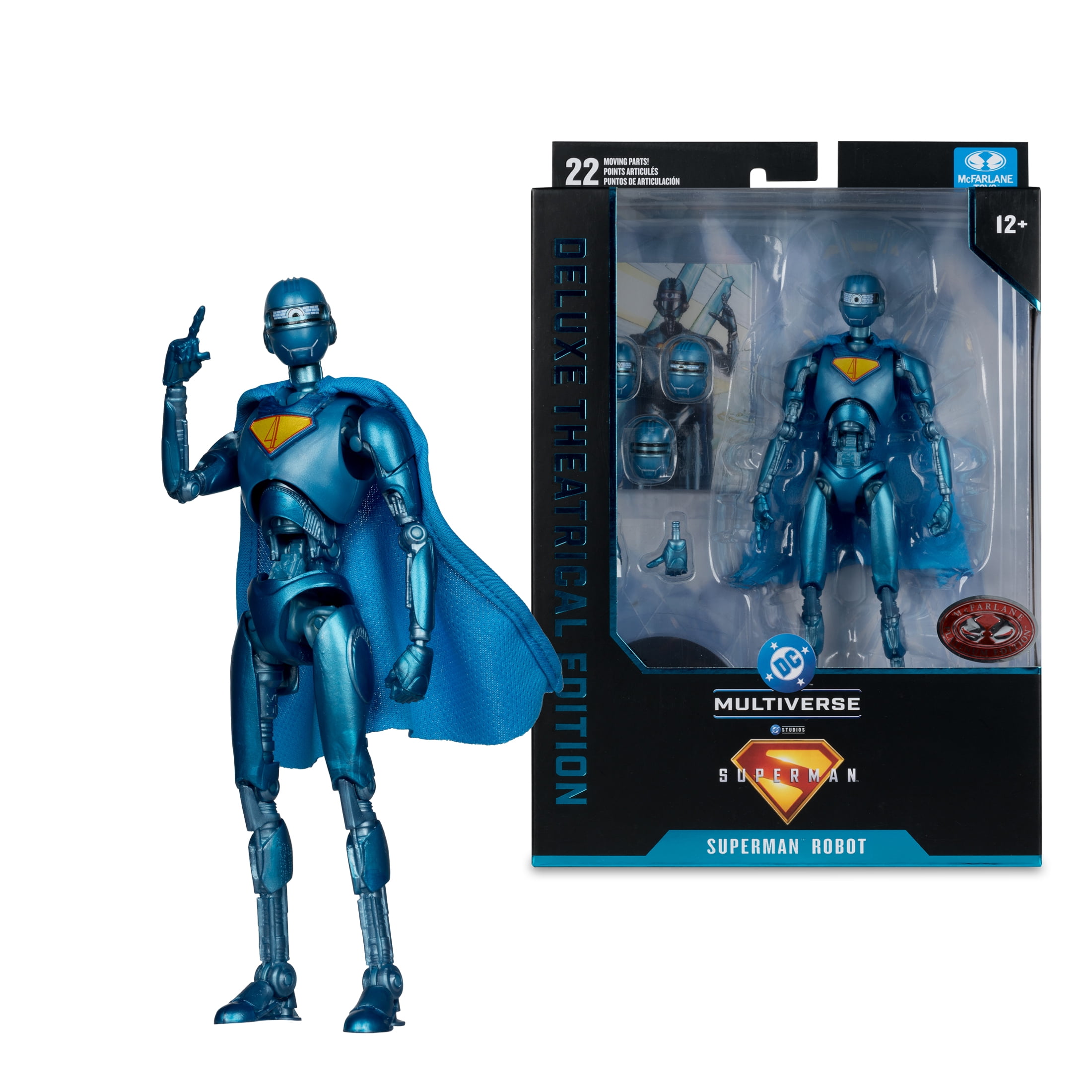 Superman Robot (Superman Movie) Deluxe Theatrical Edition (Red Platinum ...