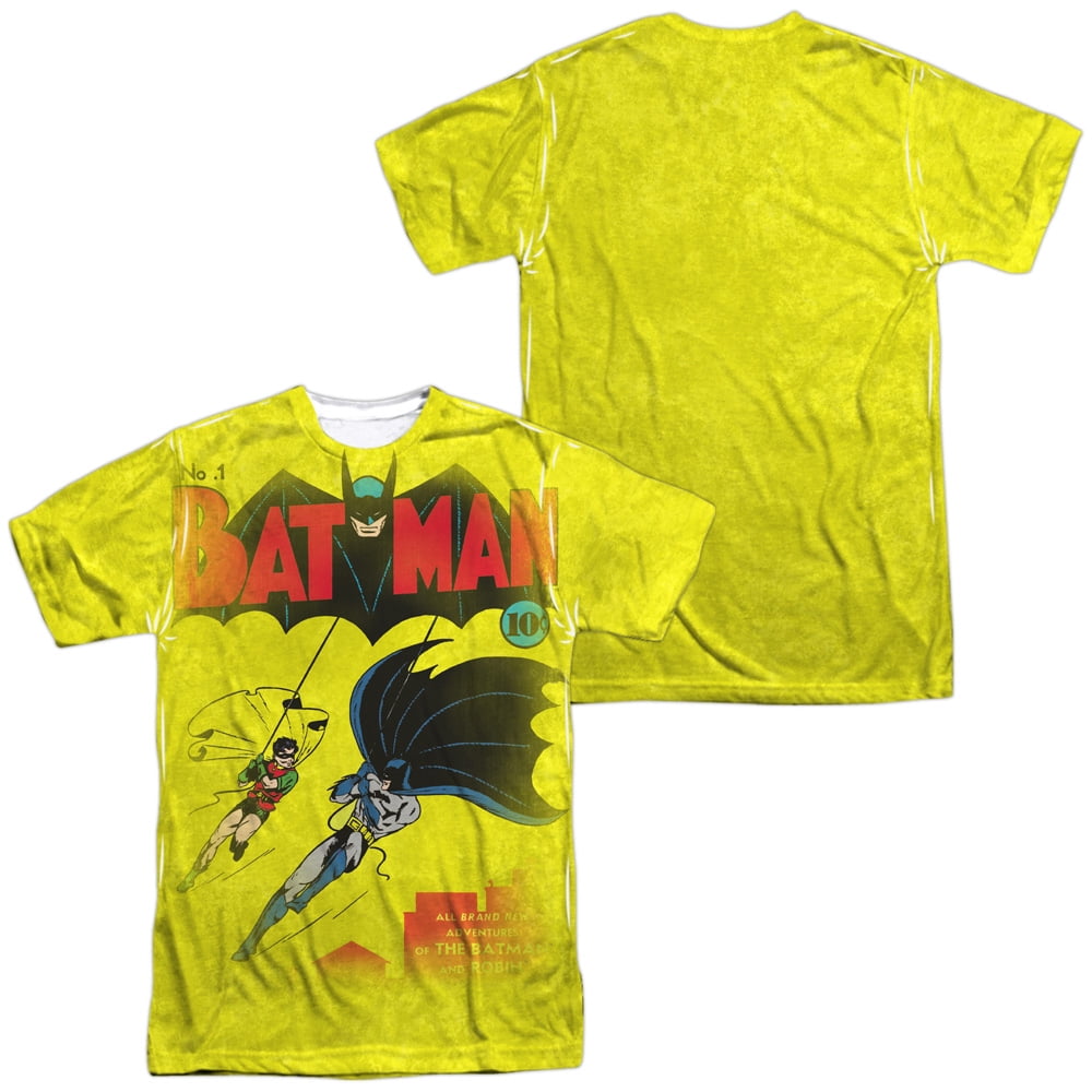 Dc Batman Number One Unisex Adult Sublimated Costume T Shirt (Front ...