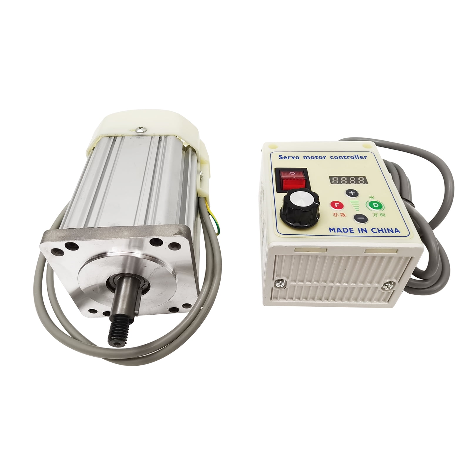 Dc Brushless Servo Motor Set Lathe Switch Brushless Motor Face Mount ...
