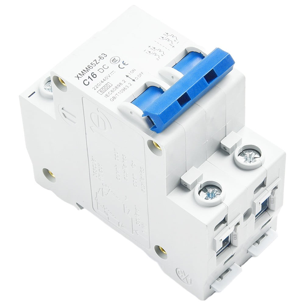 Dc Circuit Breaker Pv 2 Pole Solar Charge Controller Breaker Smile Home ...