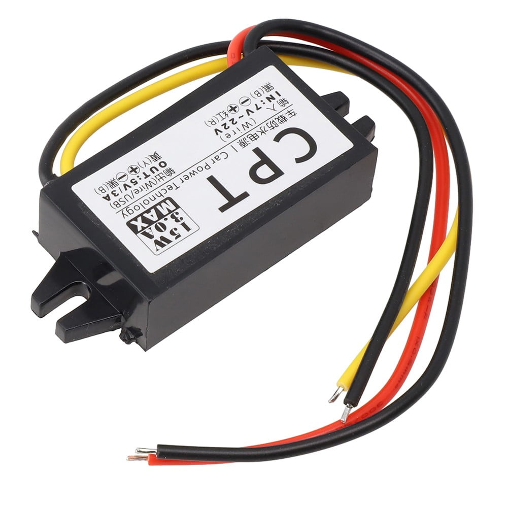 Dc/Dc Step Down Converter Regulator 12V To 5V 3A 15W Stepdown Power ...