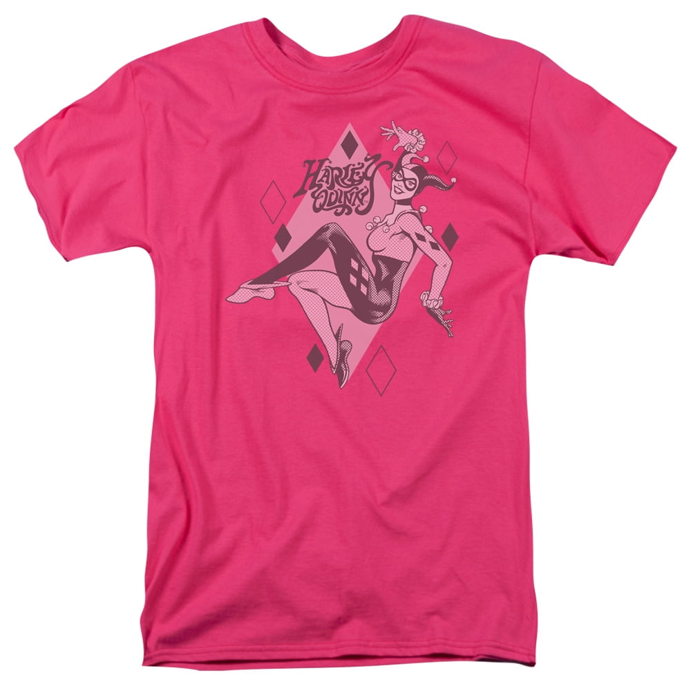 DC Comics Men's Harley Quinn T-shirt X-Large Hot Pink - Walmart.com