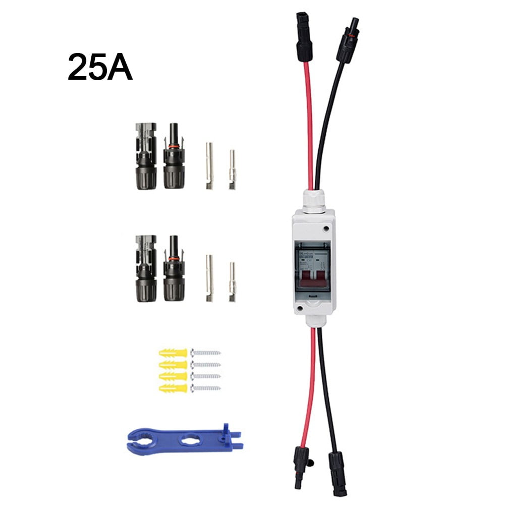 Dc Isolator Switch 500V Pv Dc Circuit Breaker 2Pin with Cable Ip65 ...