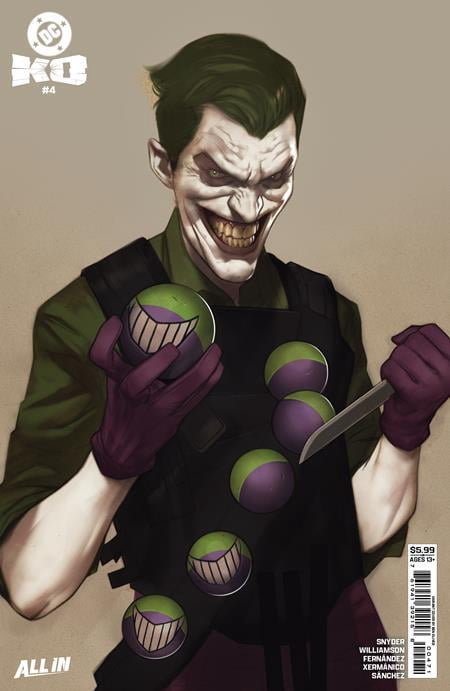 Dc K.o. #4 (of 5) Cvr H Ben Oliver Face-off Card Stock Var DC Comics ...