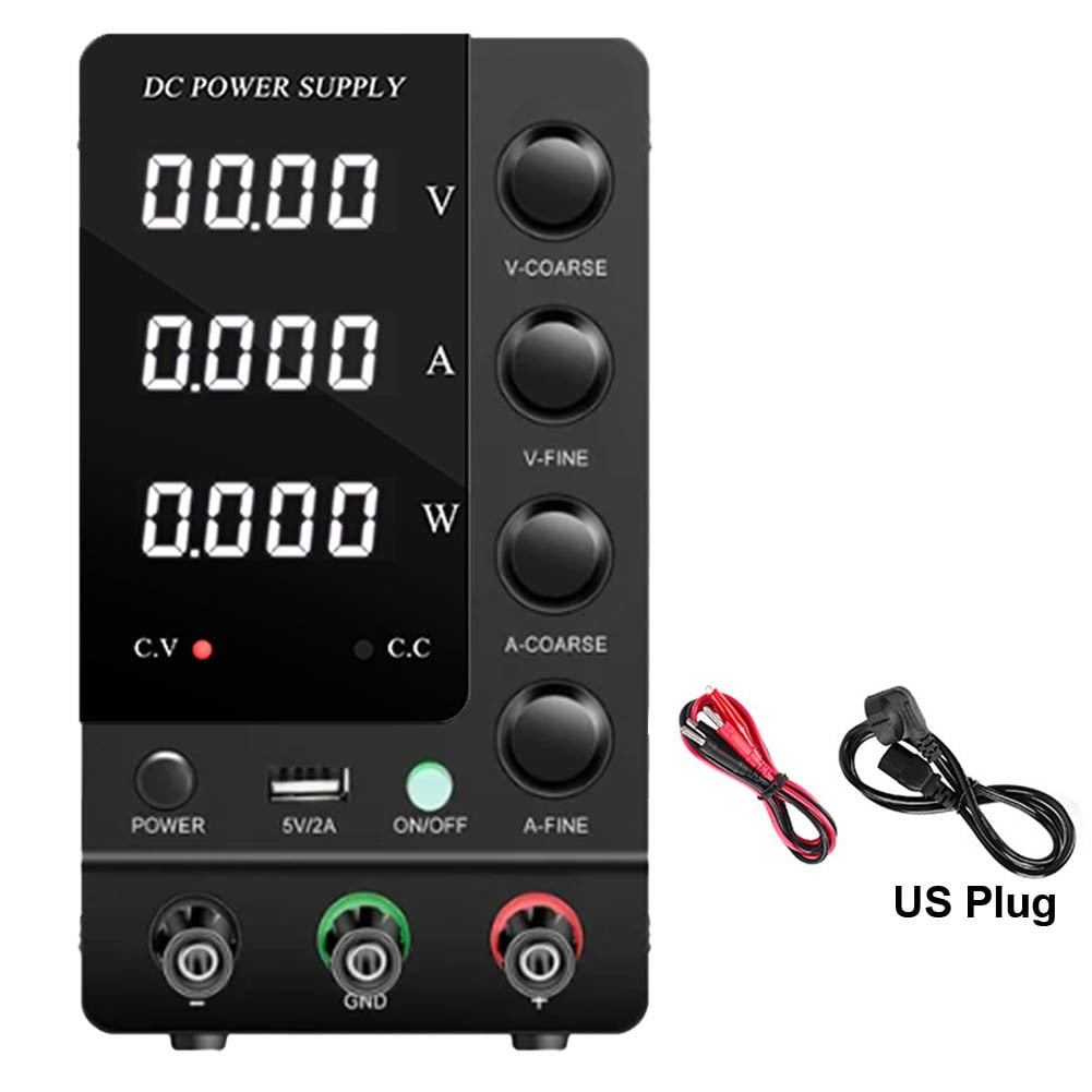 Dc Labor Atory Power Supply Adjustable Voltage Regulator Bench ...