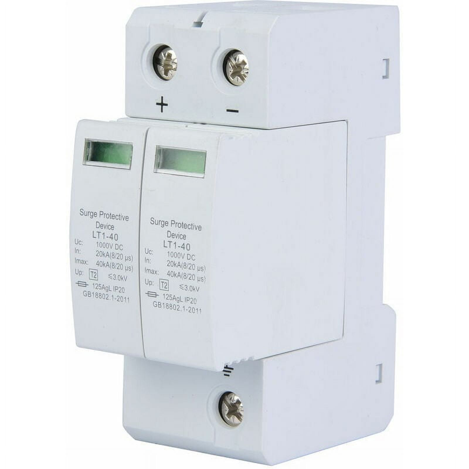 Dc Lightning Arrester, 1000V Surge Protector, Household Photovoltaic ...