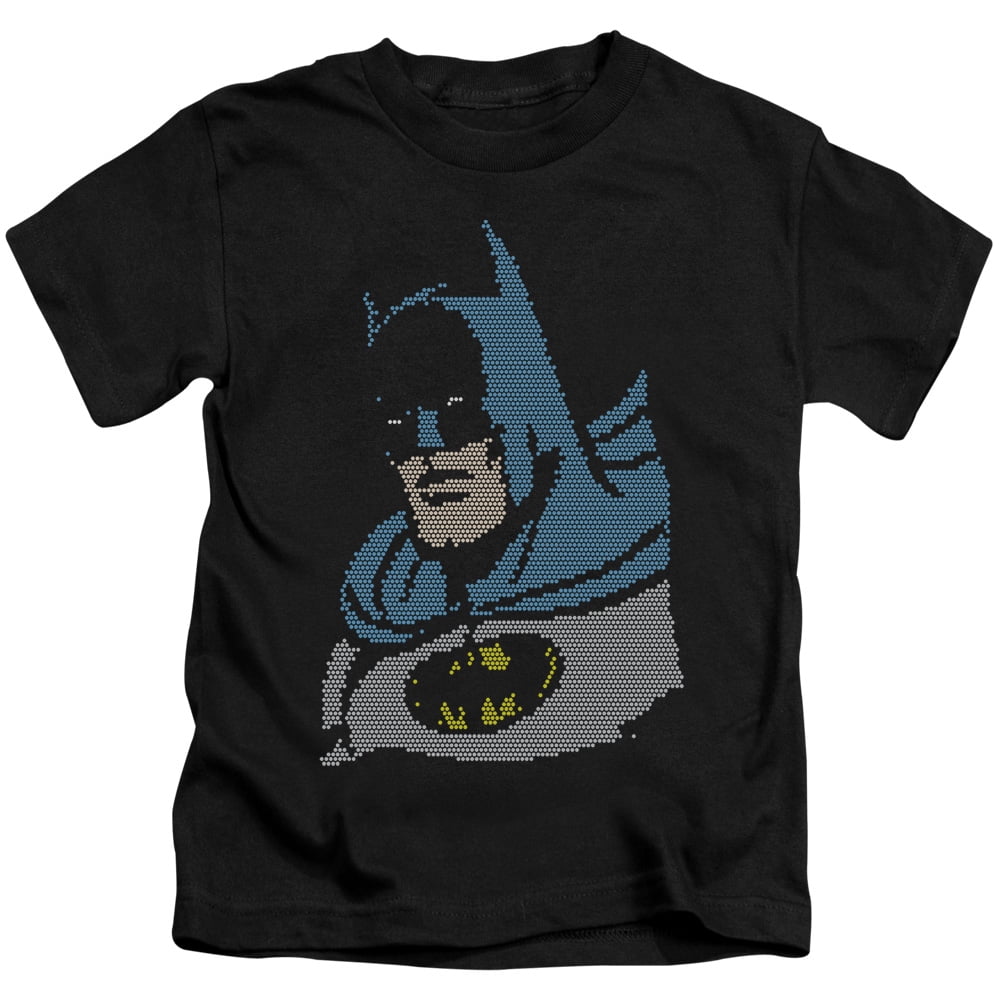 Dc - Lite Brite Batman - Juvenile Short Sleeve Shirt - 4 - Walmart.com