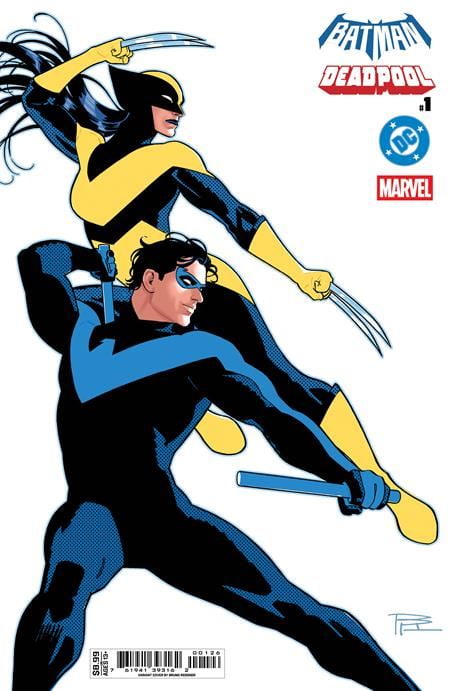 Dc Marvel Batman Deadpool #1 (one Shot) Cvr O Bruno Redondo Nightwing X ...
