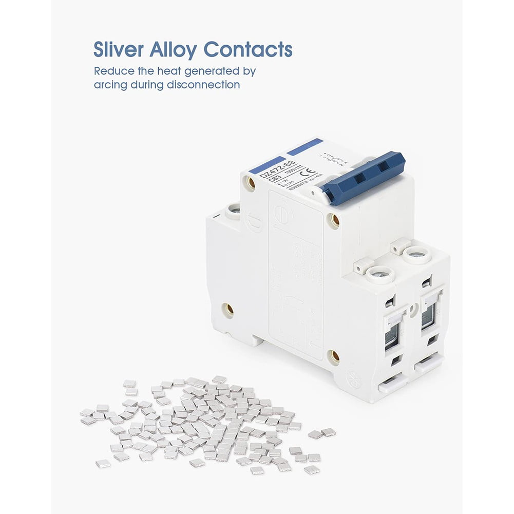 Dc Miniature Circuit Breaker 2 Pole 1000V 32 Amp Isolator Dc Disnnect ...