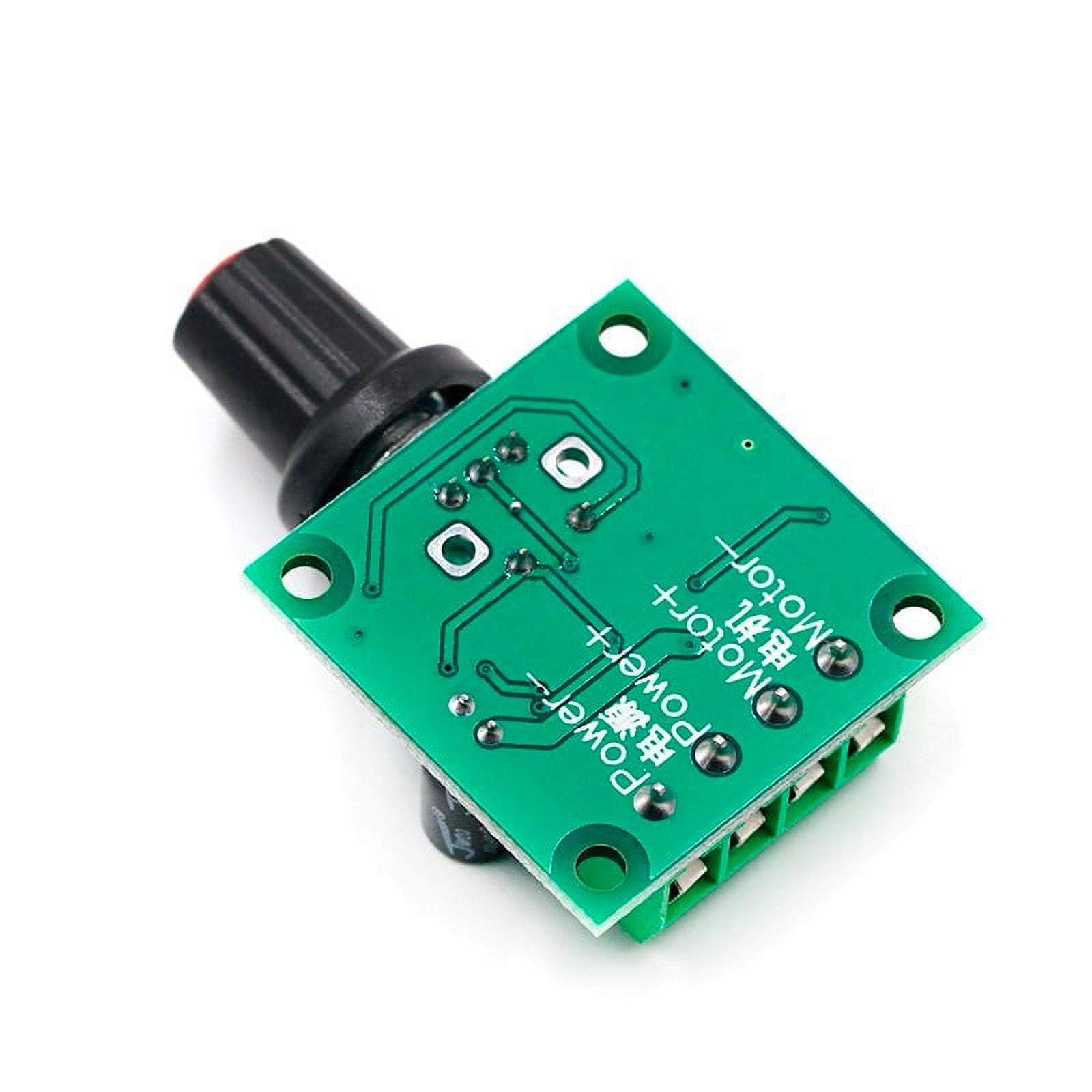 Dc Motor 1.8V 3V 5V 6V 12V Pwm Speed Controller Potentiometer Knob ...