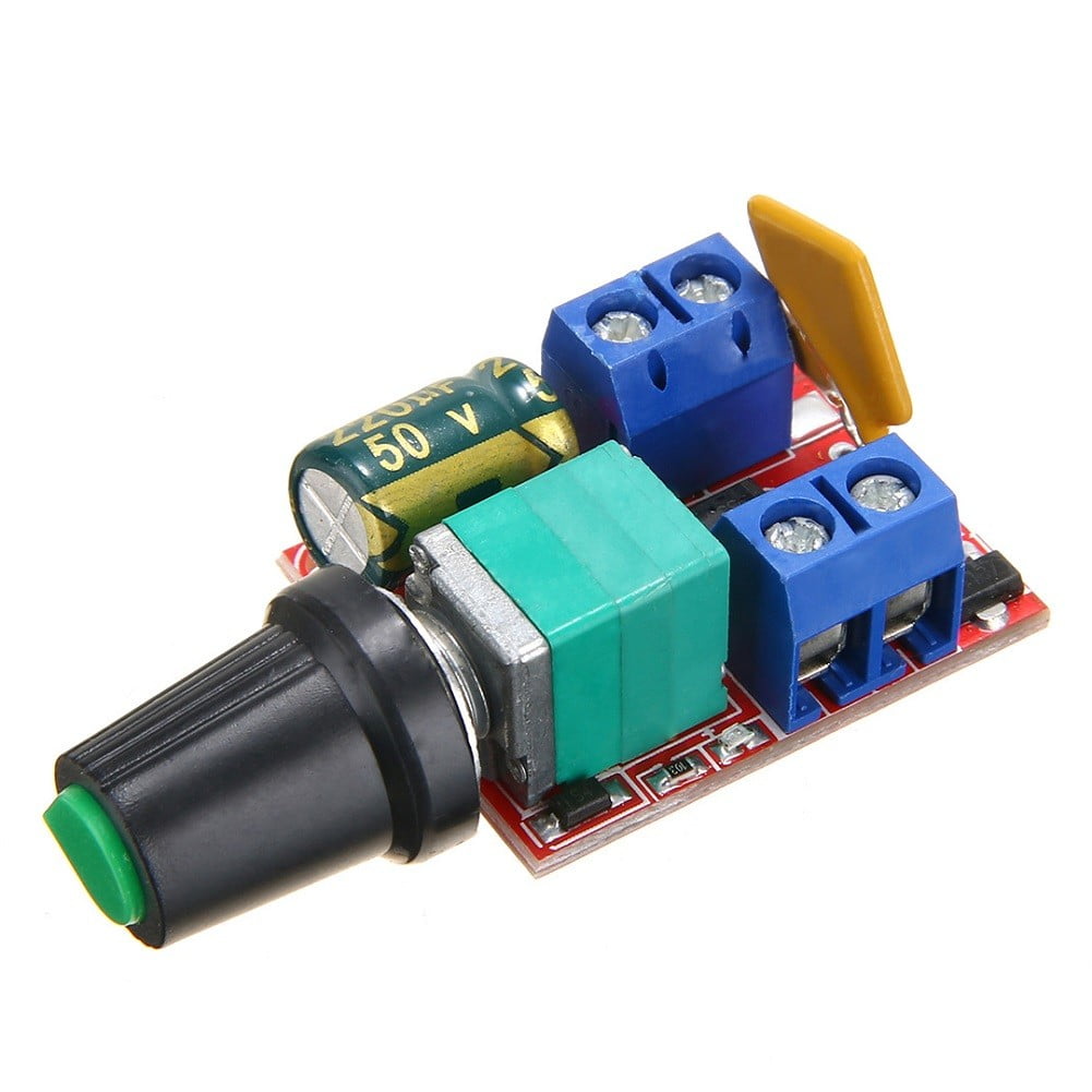 Dc Motor 5A Pwm Speed Controller Module 3V 6V 12V 24V 35V Adjustable ...