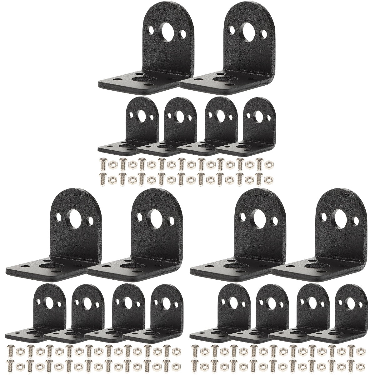 Dc Motor Bracket L-shaped Hide It Mounts Iron Small Stand Engine Cradle ...