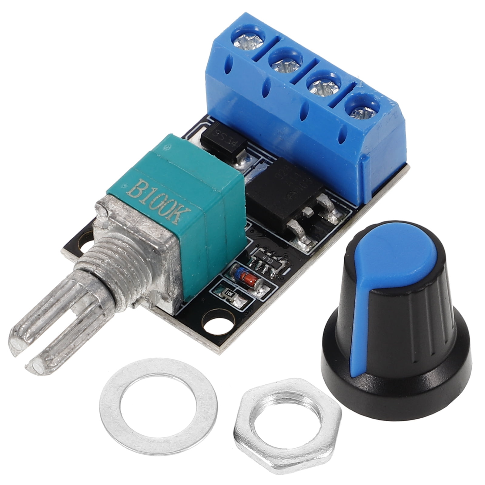 Dc Motor Speeds Controller 5v-16v Low Voltage Regulator Pwm Module ...