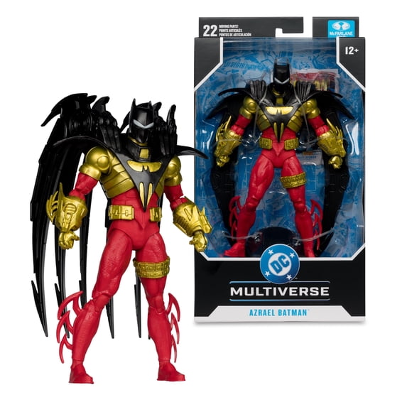 McFarlane Toys, Azrael Batman Knightquest 7-inch DC Multiverse action ...