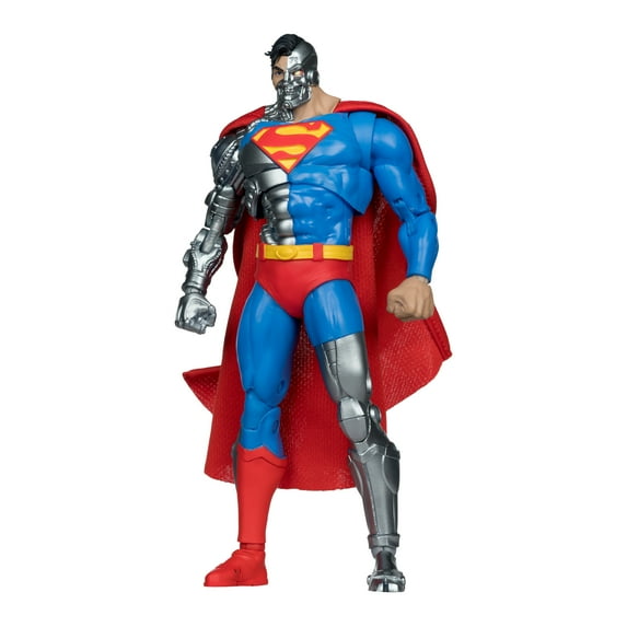 Dc Multiverse 7In Action Figure - Cyborg Superman - McFarlane Toys ...