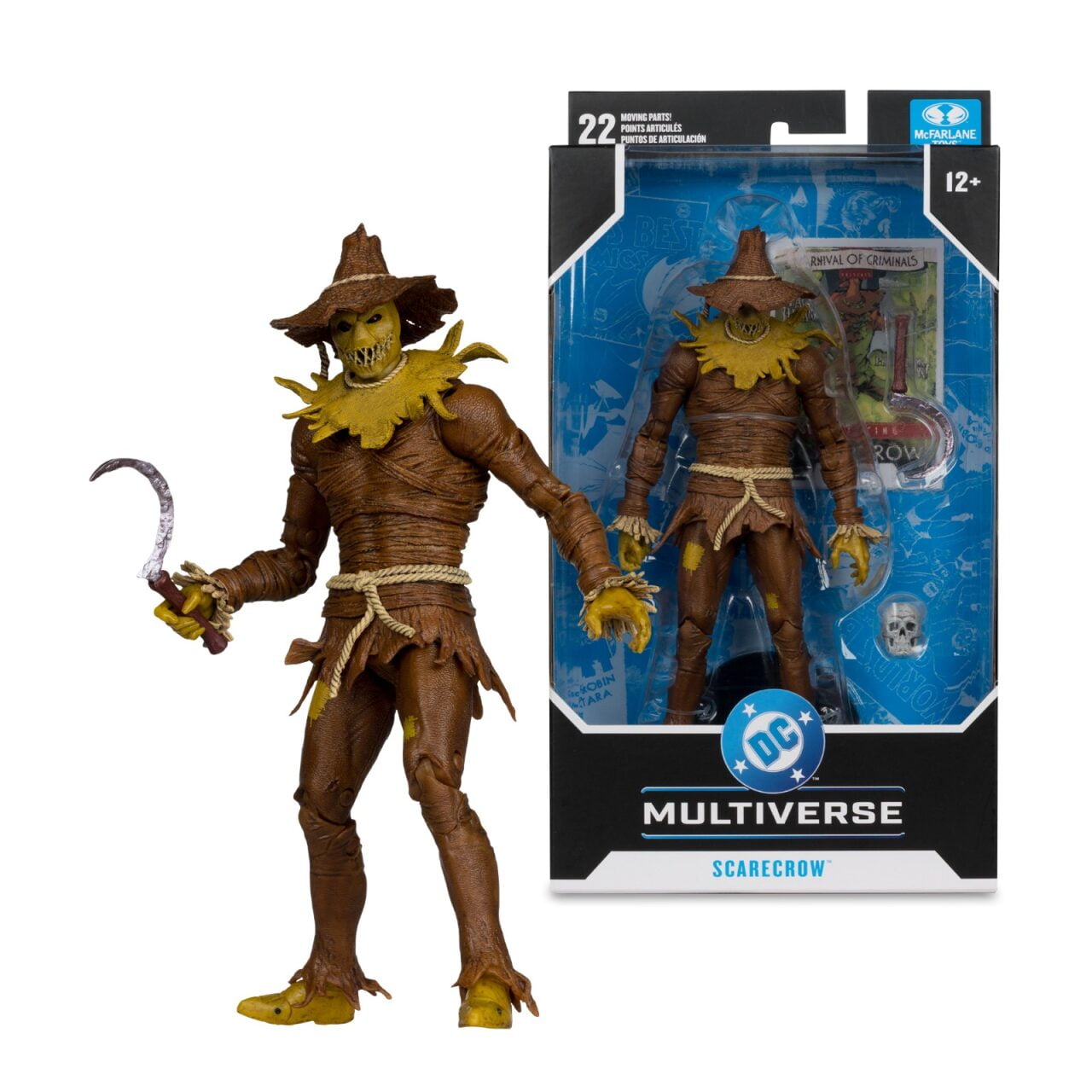 McFarlane Toys, Action Figure, 7" Scarecrow, DC Multiverse - Walmart.com