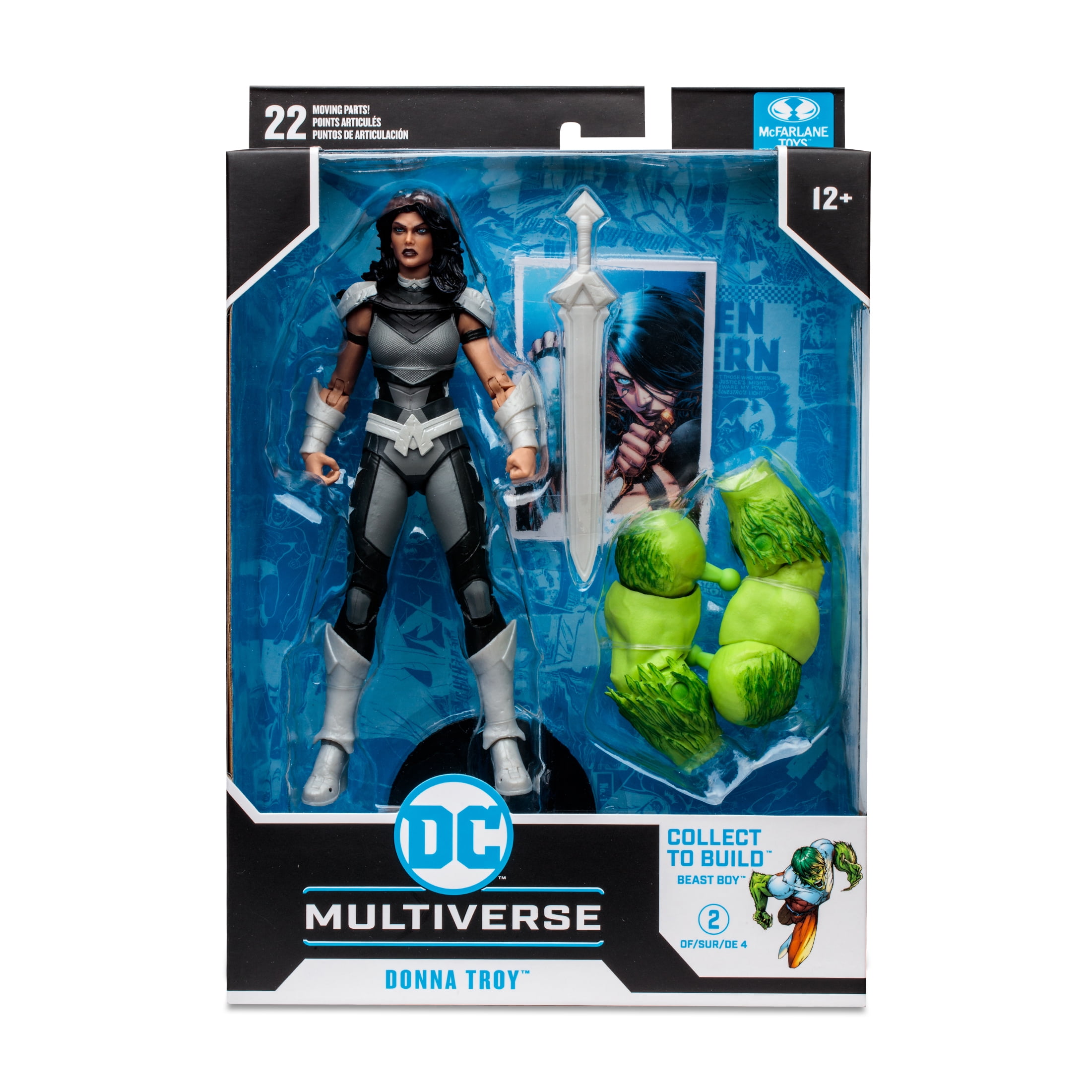 Mcfarlane Toys DC Multiverse Donna Troy (Titans) 7In Build-A Figure ...
