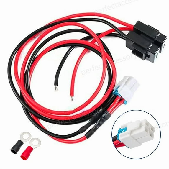 Dc Power Cable 4-Pin 12 Awg Cord Wire For Yaesu Ftdx-10 Ftdx-101D Ftdx ...