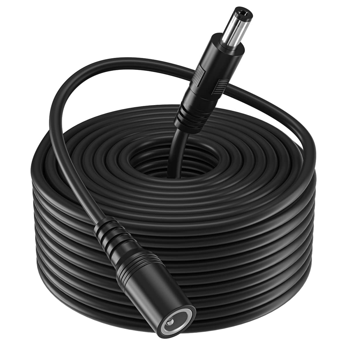 Dc Power Extension Cable,5.5mm x 2.1mm 12v Extension Cord 20FT Security ...