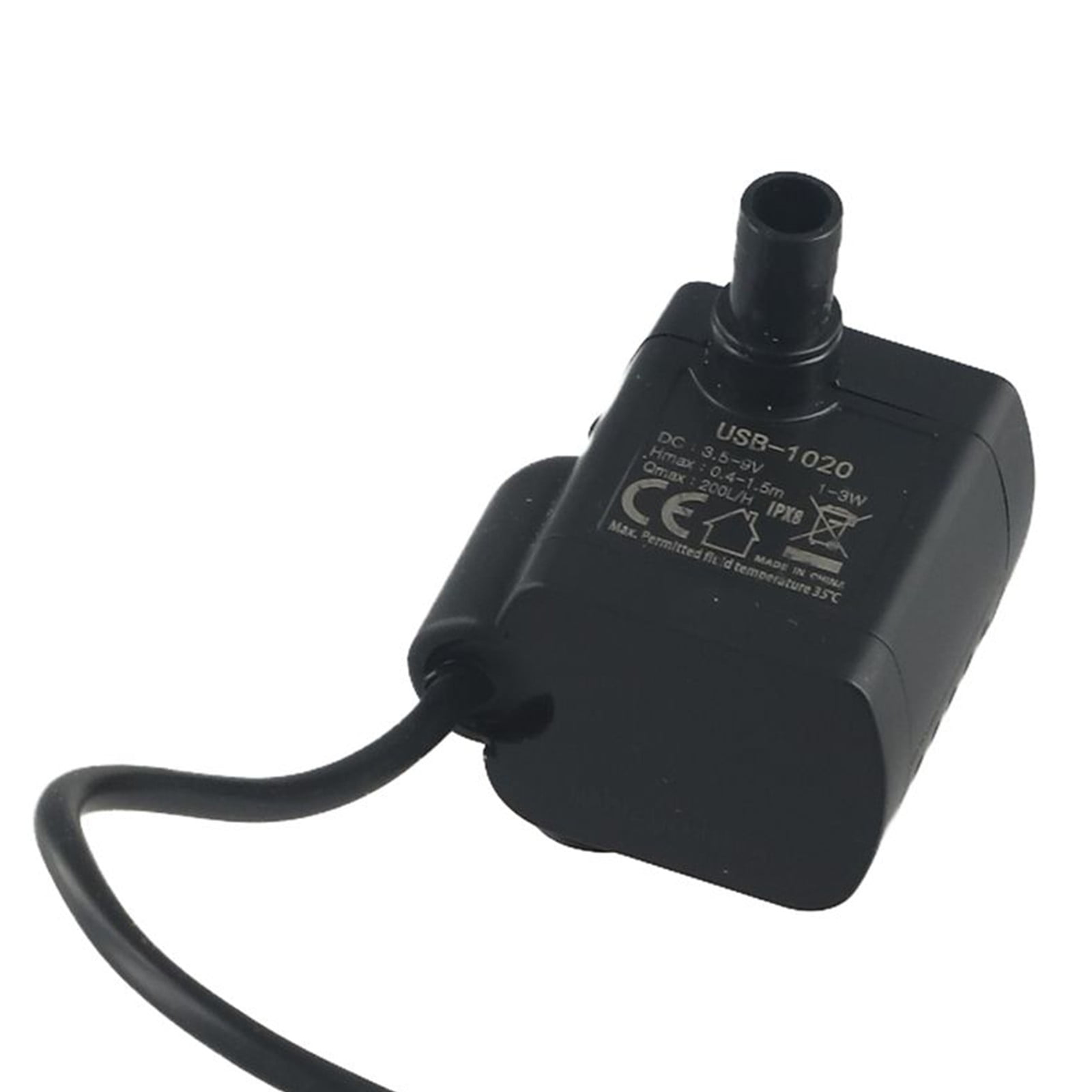 Dc Submersible Usb Water Pump Set 12V Ip68 Waterproof Amphibious Garden ...