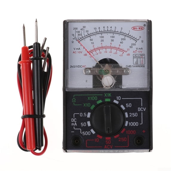 Dc/ac 250V 1000V Voltmeter 250ma Ammeter Meter Analog Multimeter Tester ...