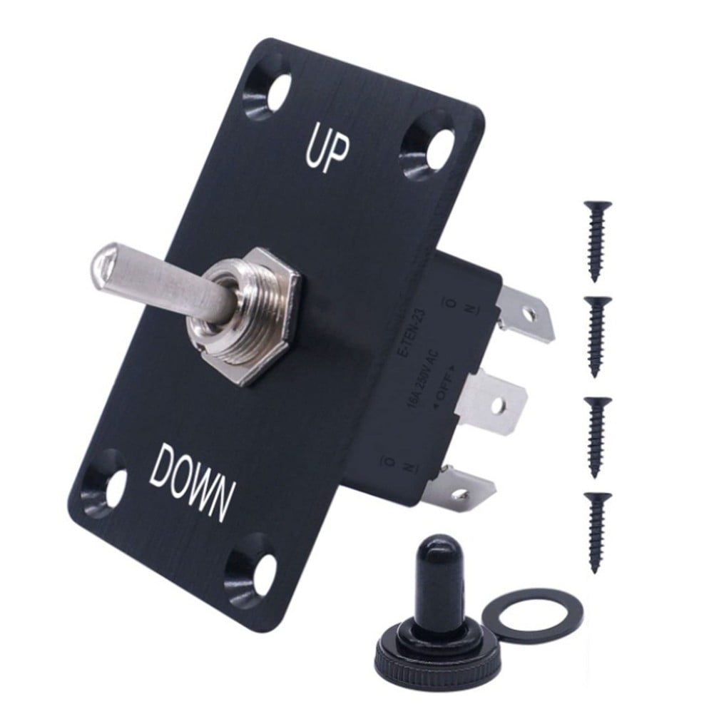 Dc12V Toggle Rocker Switch Up Down Trim Tab Panel Breaker For Rv ...