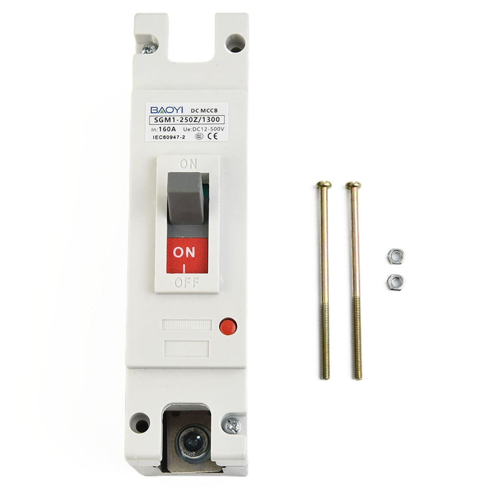 DC250V solar power molded case circuit breaker MCCB overload switch ...