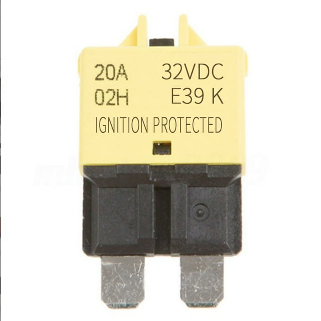 Dc28V Car Manual Circuit Breaker Blade Fuse Resettable Boat Marine Auto ...