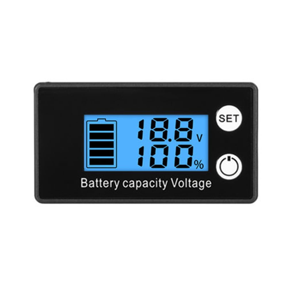 Dc7-68V Car Motorcycle Voltmeter Voltage Gauge 12V Battery Capacity ...